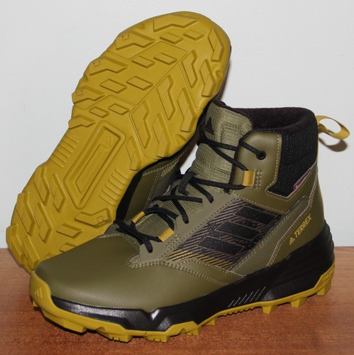 Adidas Terrex Unity Leather Mid COLD.RDY Hiking Boots Mens 8 GZ3936 ...