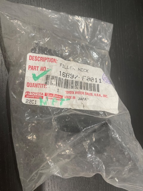 Toyota 16897F0011 Engine Coolant Filler Neck for sale online | eBay