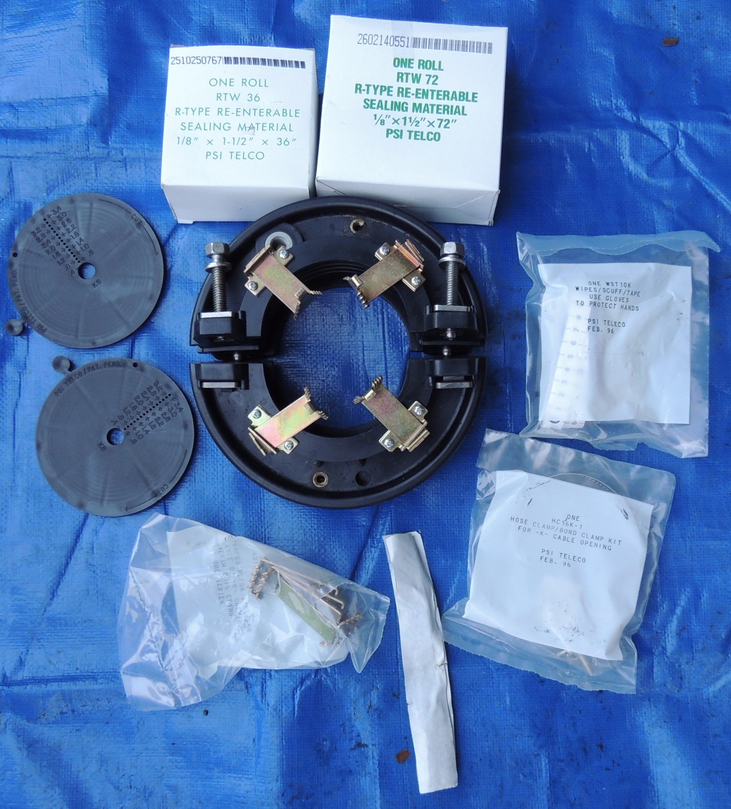 3M PSI 2C2-1E-510 ENDPLATE 2 TYPE 510 CABLE SPLICE CLOSURE KIT NIB | eBay