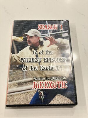 SUPER RARE! Joe Exotic TV - 17 Wildest Episodes DVD, OOP NEW, Tiger ...