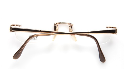 NEW FACET-15 GOLD EYEGLASSES FRAME GLASSES RIMLESS FRAME 53-16-140 ...
