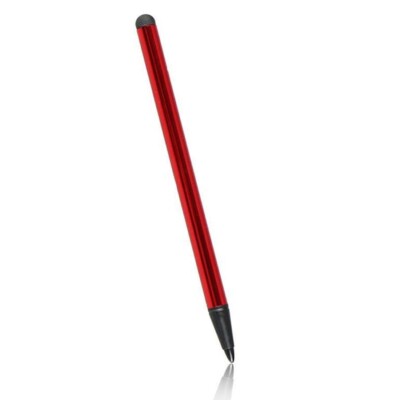 Capacitive and Resistive Red Stylus Pen Touch Compact for Smartphones ...