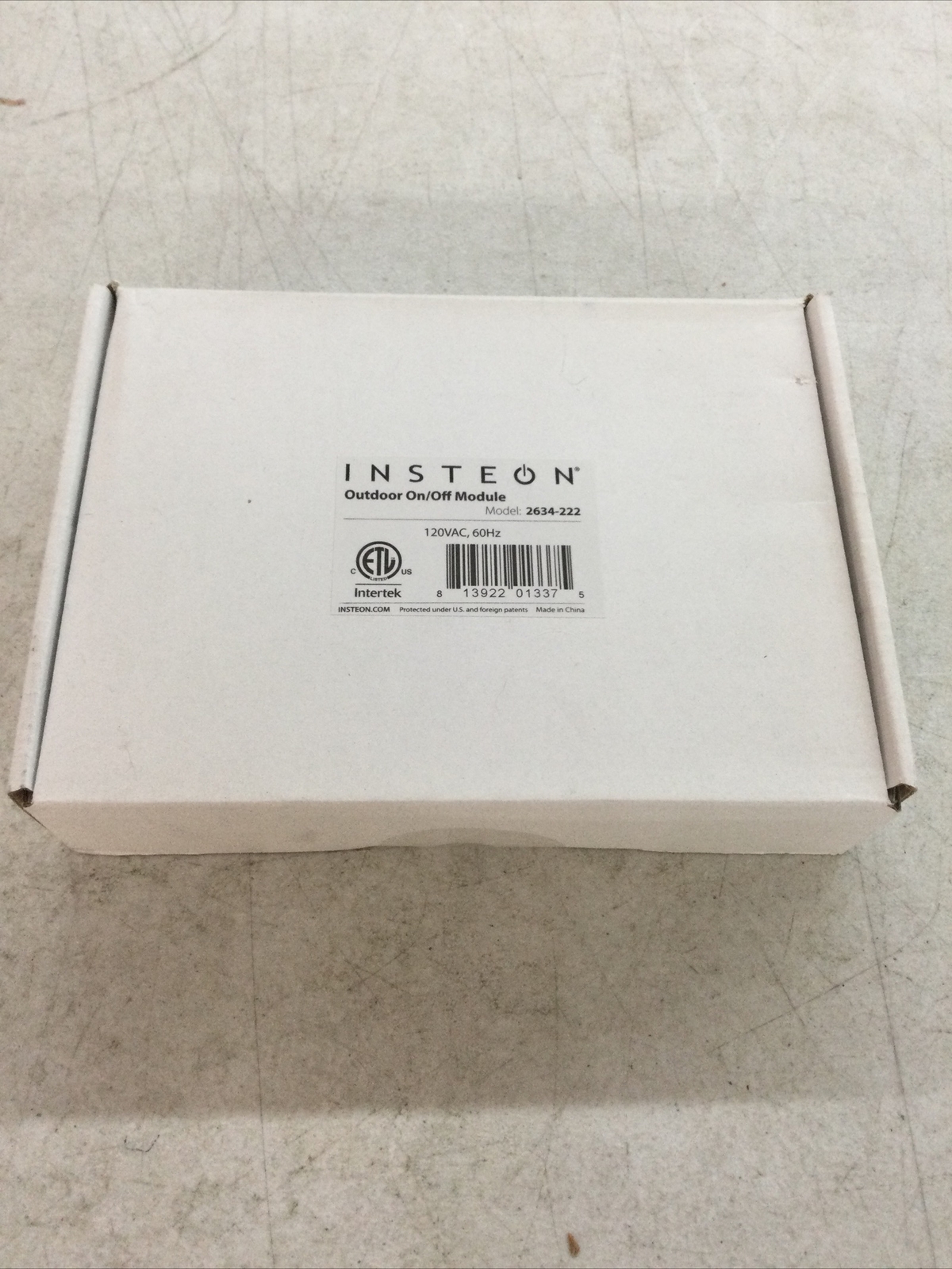 Insteon Smart Outdoor On/Off Plug-In Module - Black (2634-222) for sale ...