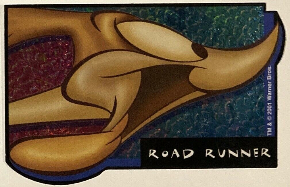 Looney Tunes Road Runner Sticker Extreme Expressions Vtg New Decal 2001 ...