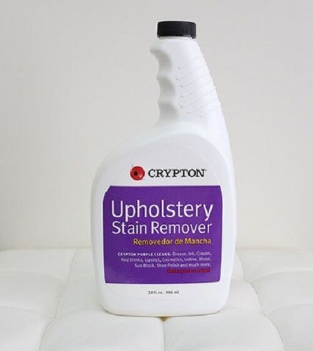 Upholstery Fabric Cleaner - Crypton Purple - 946ml - Ink & Grease Stain ...