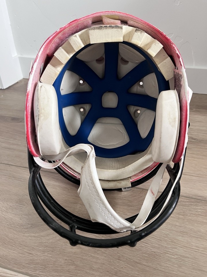 Vintage Schutt Pro Air II Red Football Helmet Size Youth Large | eBay