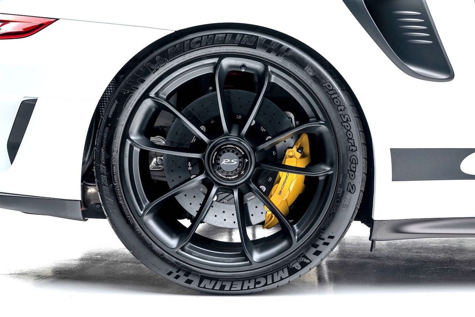Factory Porsche 911 GT3RS Center Lock Wheels TPMS 20 21 in OEM Black ...