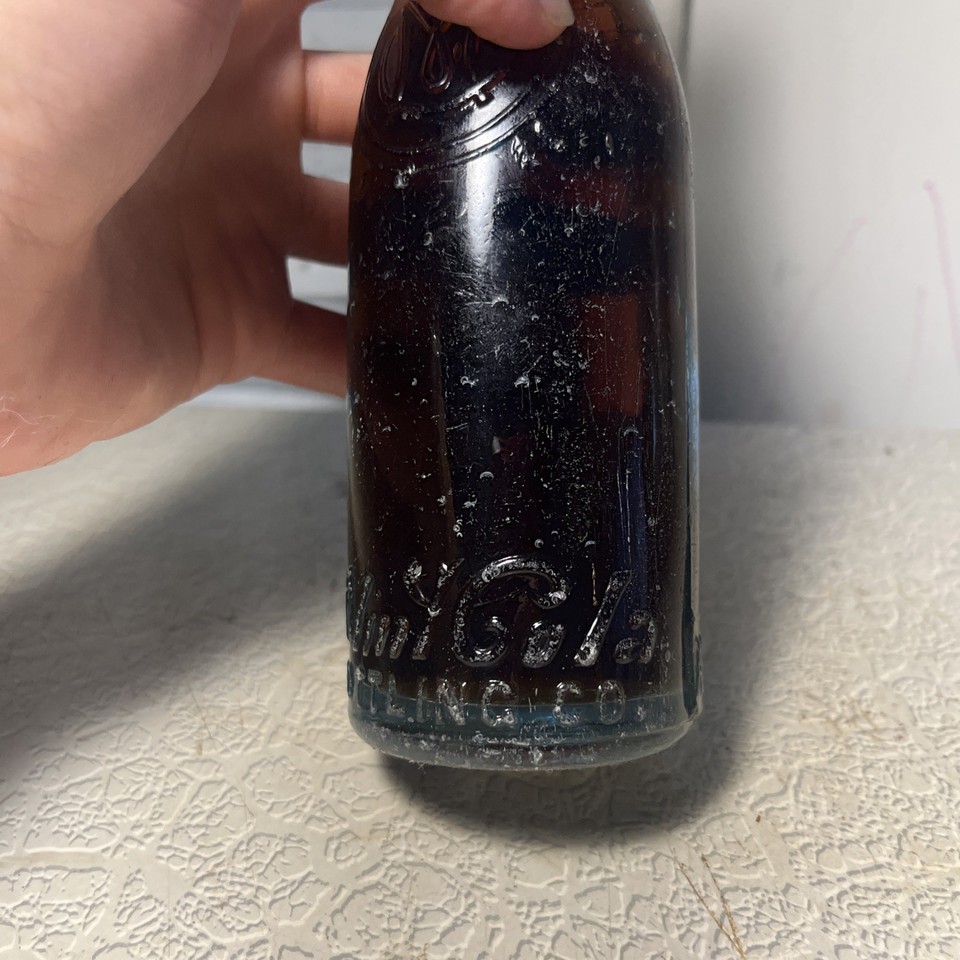 Full 6 1/2 Oz. Embossed Mint Cola Soda Bottle, Augusta GA. | eBay