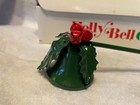 VTG Department 56 Candle Snuffer Green Metal Holly Bell Christmas ...