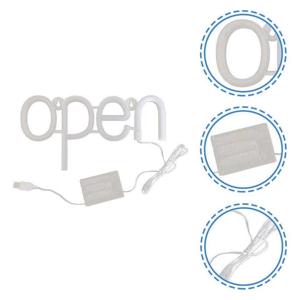 open neon light Open Sign Neon Light LED Open Neon Sign Led Neon Open ...
