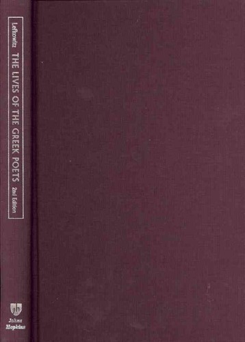 The Lives of the Greek Poets by Mary R. Lefkowitz (English) Hardcover ...
