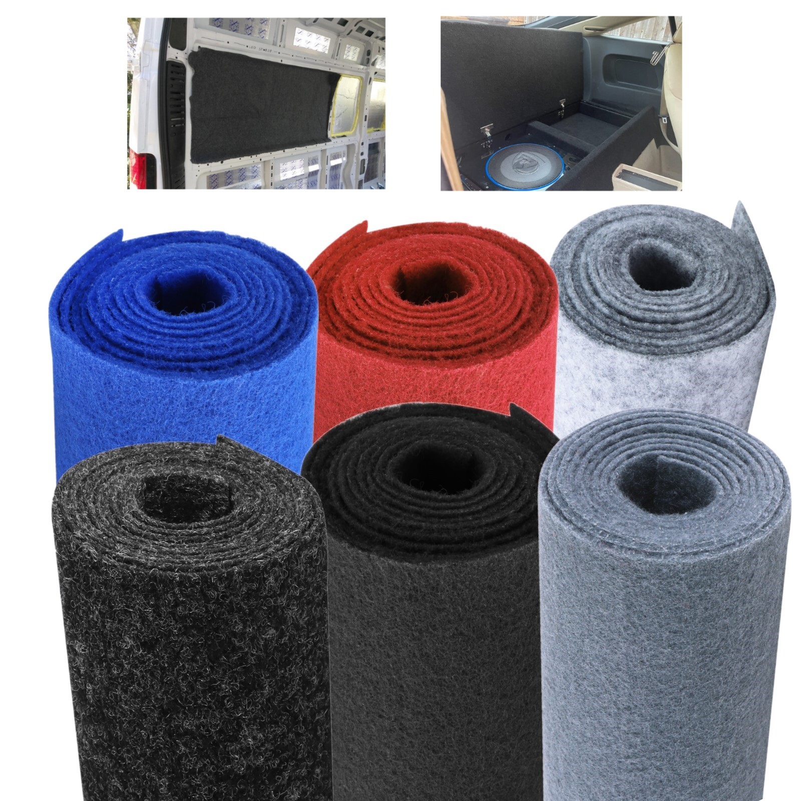 Automotive Under-felt Stain Resistant Speaker Box Trunk Liner ...