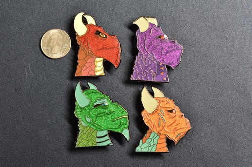 Destination Imagination 4 Pin Set, Devil Heads, Global Finals 2018 ...
