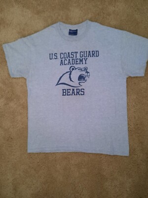 United States Coast Guard Academy (USCGA) Bears T-Shirt - Size L | eBay