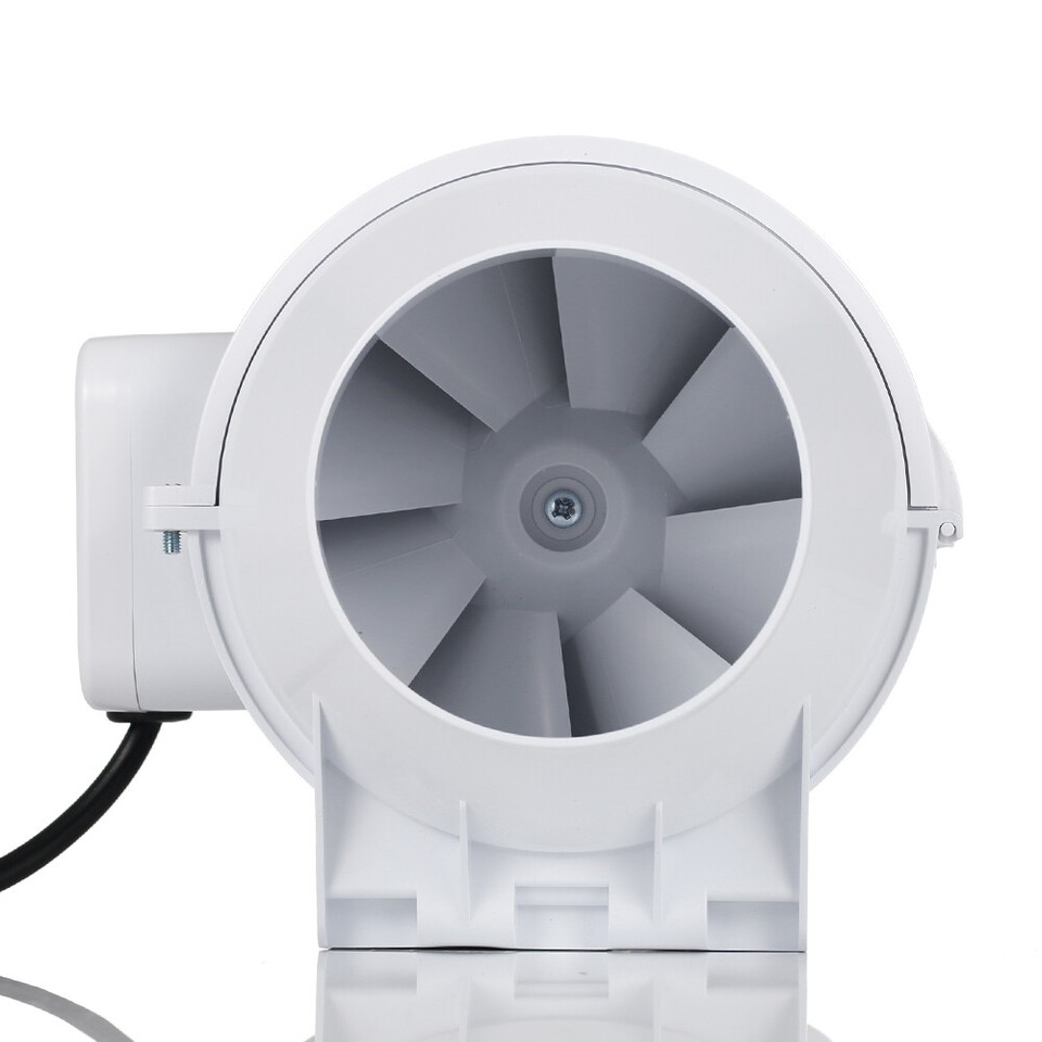 4" 100 CFM Exhaust Inline Duct Fan,2100-2600rpm Speed Blower Kit High ...
