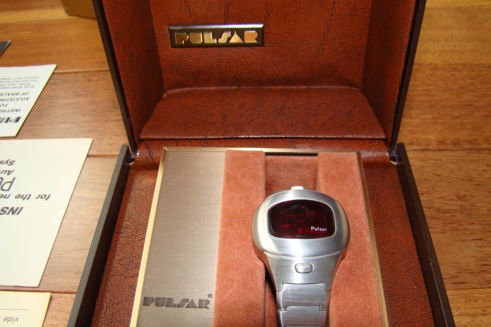 PULSAR Time Computer Pulsar LED Watch - Museum Quality - Stored since ...