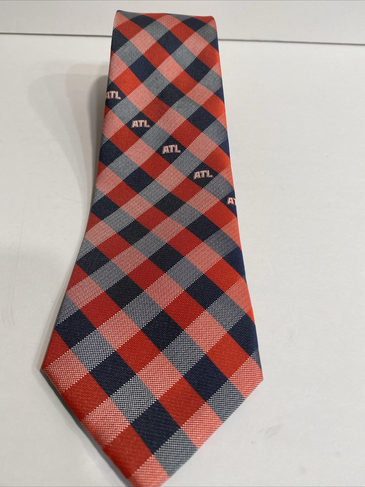 Atlanta Hawks ATL Red and Black NBA Checked Necktie | eBay