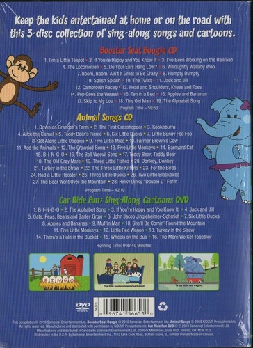 Car Ride Fun Sing-Along Collection(New DVD + 2 CDS) 96741566530| eBay
