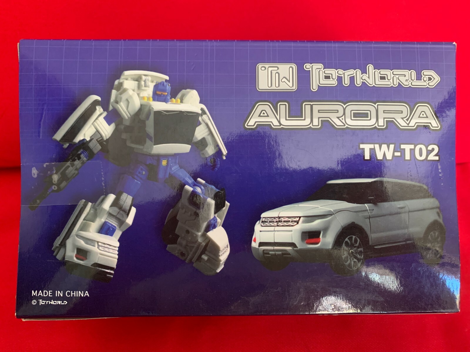 Transformers TW-T02 Aurora (NM) Land Rover Range Rover Throttlebot ...