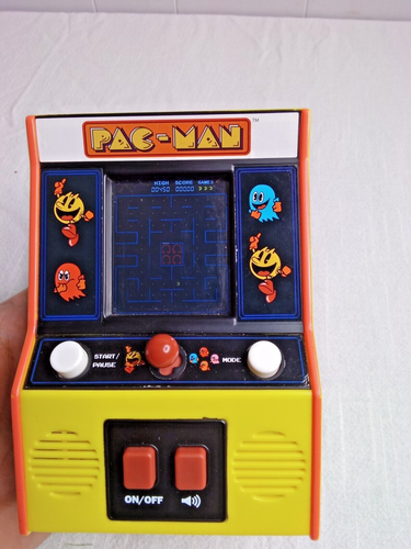 Pac-Man Handheld Electronic Arcade Game Bandai Namco 2019 WORKS | eBay