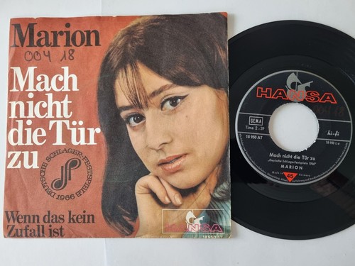Marion - Mach die Tür nicht zu 7'' Vinyl Germany | eBay UK