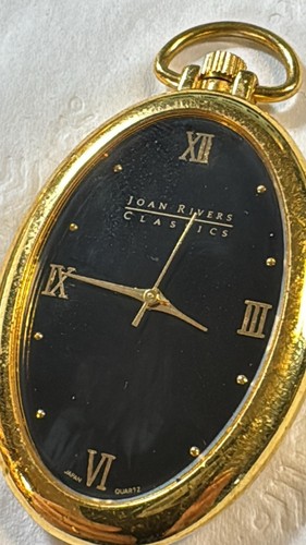 Joan Rivers Classics Collection Pocket Watch style Pendant Necklace ...