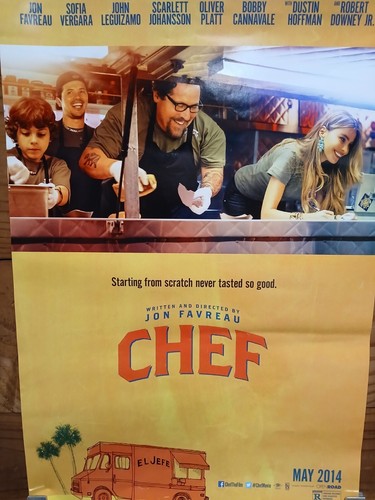 Chef movie poster Jon Favreau, Sofia Vergara, John Leguizamo - 11" x 17 ...