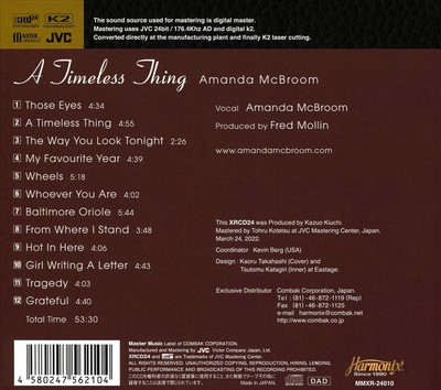 AMANDA MCBROOM - TIMELESS THING NEW CD 4580247562104| eBay