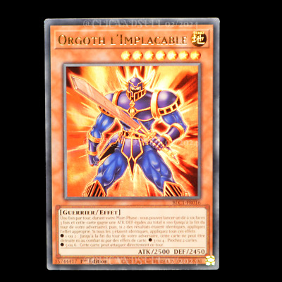 carte YU-GI-OH BLC1-FR016 Orgoth l'Implacable UR | eBay