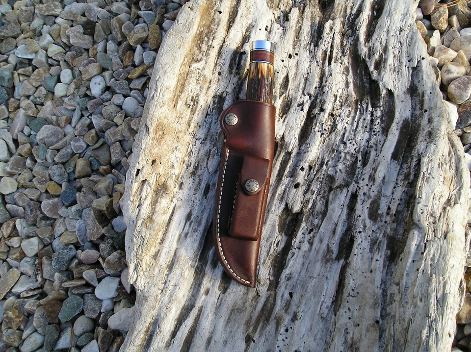 Randall Made Knives Knife, Model 25-5 Trapper EXTRAORDINARY STAG, 7 day ...