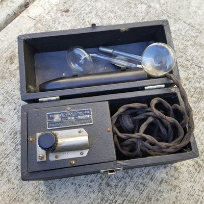 Vintage Fitzgerald Violet Ray Machine Quack Medical Device Oddity | eBay