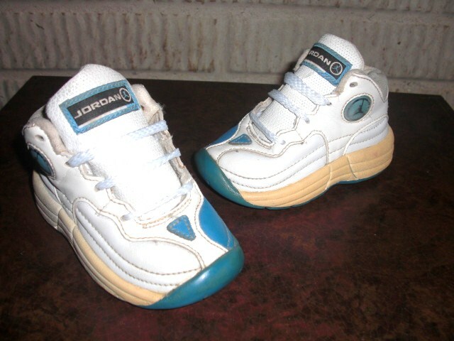 2002 Nike Jordan Jumpman Team 1 Carolina Blue Baby 5C Basketball 020507 ...