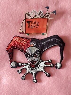 HARLEY QUINN JESTER PATCH SEW OR IRON ON HARLEEN QUINZEL COMICS BATMAN ...