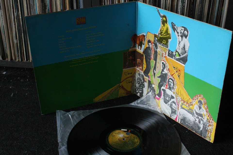 PAUL MCCARTNEY RAM GLORIOUS FIRST PRESSING IN MONO 1971 THE BEATLES ...