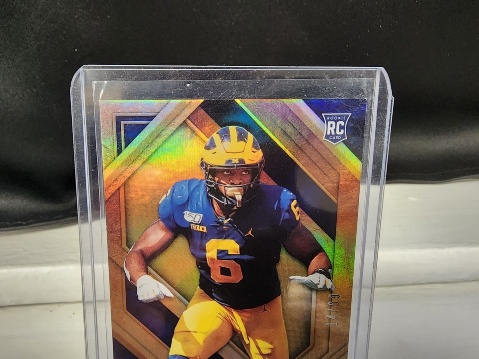 2020 PANINI GOLD STANDARD FOOTBALL JOSH UCHE GOLD ROOKIE /99 PATRIOTS ...