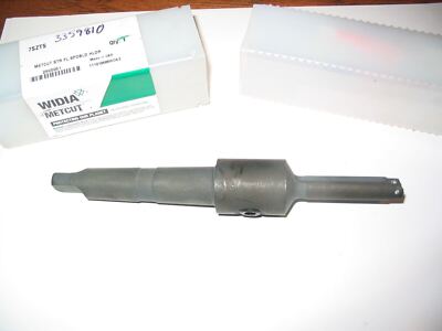 WIDIA METCUT Indexable Long Spade Drill Blade Holder Bit 7SZTS #2 Taper ...