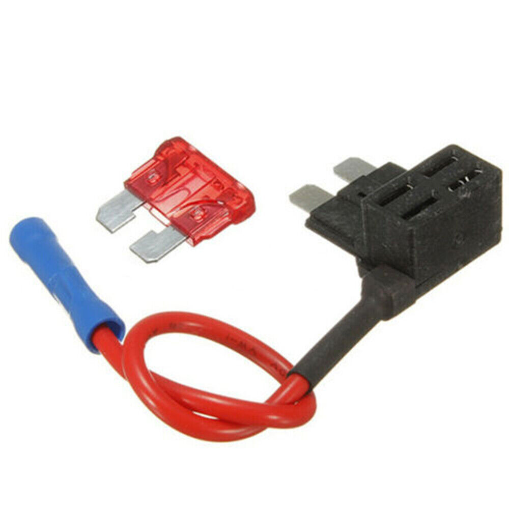 17cm Mini Blade Fuse TAP Adapter Auto Micro Fuse Holder ABS & Copper ...
