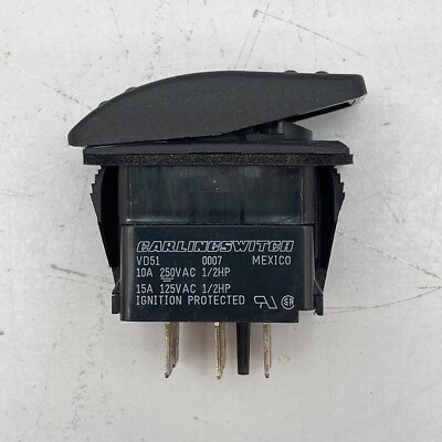 Carling Technologies VD51 10A 250VAC 1/2HP Ignition Protected Switch ...
