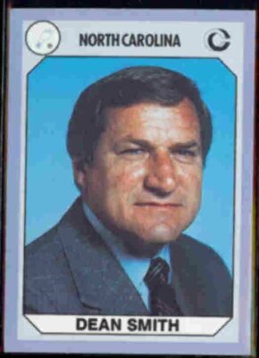 DEAN SMITH 1990 Collegiate Collection #52. TAR HEELS | eBay