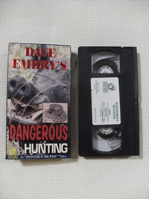 Dave Embry's Dangerous Hunting Adventure in the Wild (Boars) VHS 60 ...