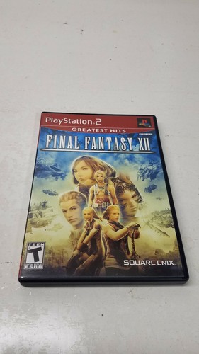 FINAL FANTASY XII GH (Playstation 2, PS2) MANUAL CASE DISK TESTED | eBay