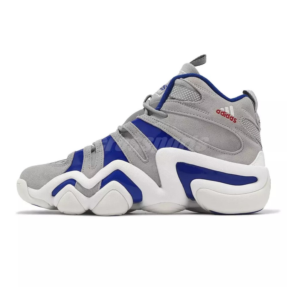 [IG3737] Adidas Men's CRAZY 8 Grey/Royal Blue *NEW* | eBay