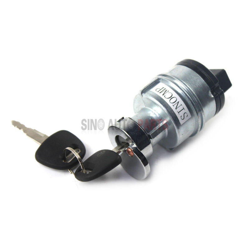 New Ignition Switch W/ 2 Keys 4477373 Compatible For Hitachi EX-1 EX-2 ...