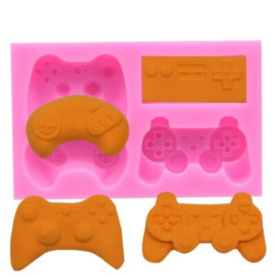DIY Silicone Game Controller Fondant Cake Sugarcraft Mould Chocolate ...