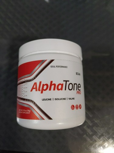 AlphaTone Pro BCAA Powder (Leucine, Isoleucine, Valine) 2.75 Oz Exp 08/ ...