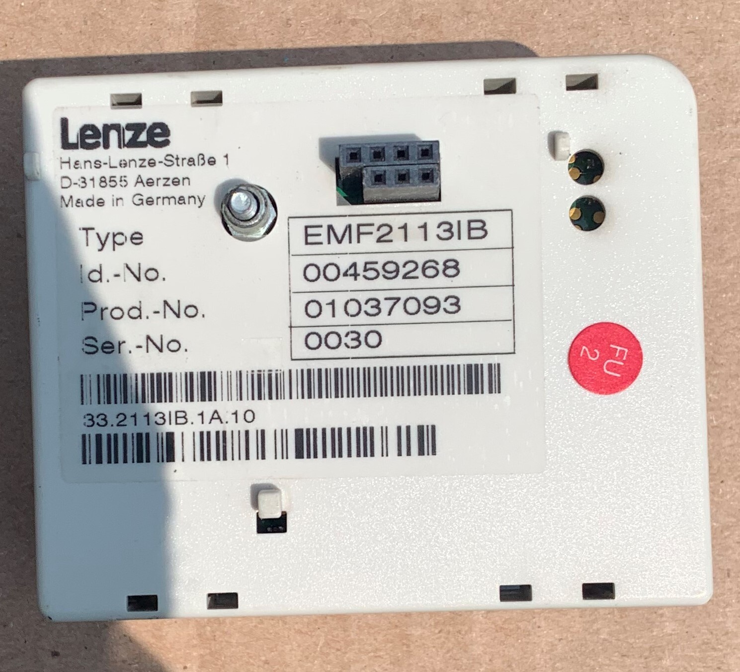 Lenze Interbus Adapter Module EMF 2113 IB - PRE-OWNED | eBay