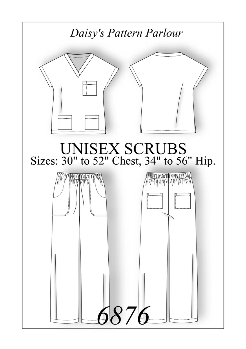 Scrub Top Patterns