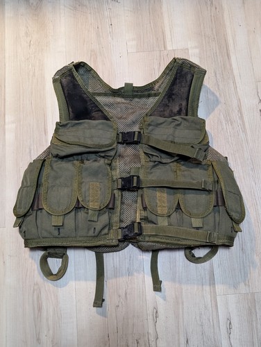 RARE Eagle Industries Maritime Flotation Tac Vest OD Green Olive 2002 ...
