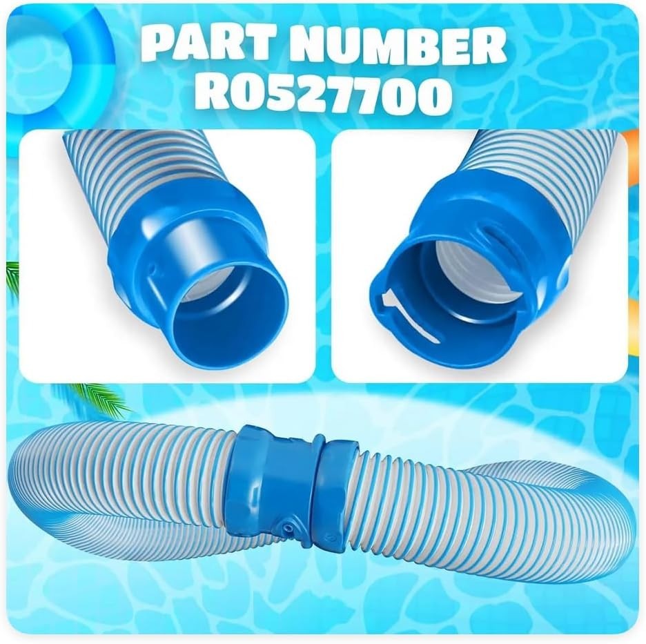 5-Pack R0527700 Twist-Lock Pool Vacuum Hoses Kit (Fits Zodiac MX6/MX8 ...