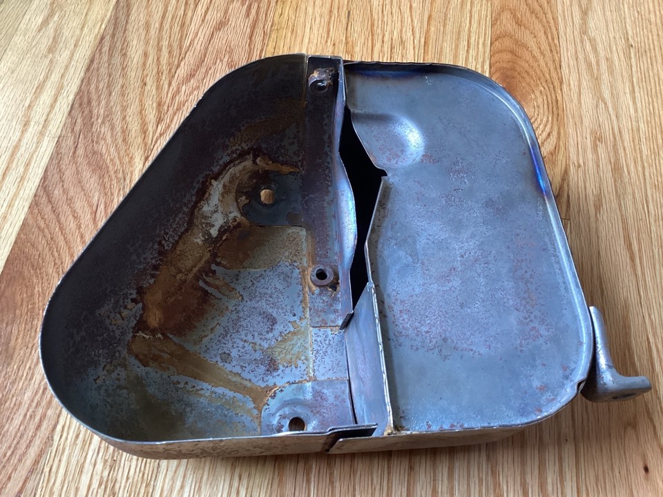 Harley K-Model XL, XLH Toolbox & Coil Cover 64207-52 64599-52 Ironhead ...